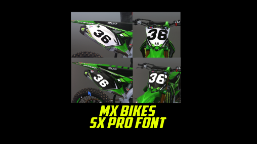 SX PRO FONT – MXB-Mods.com