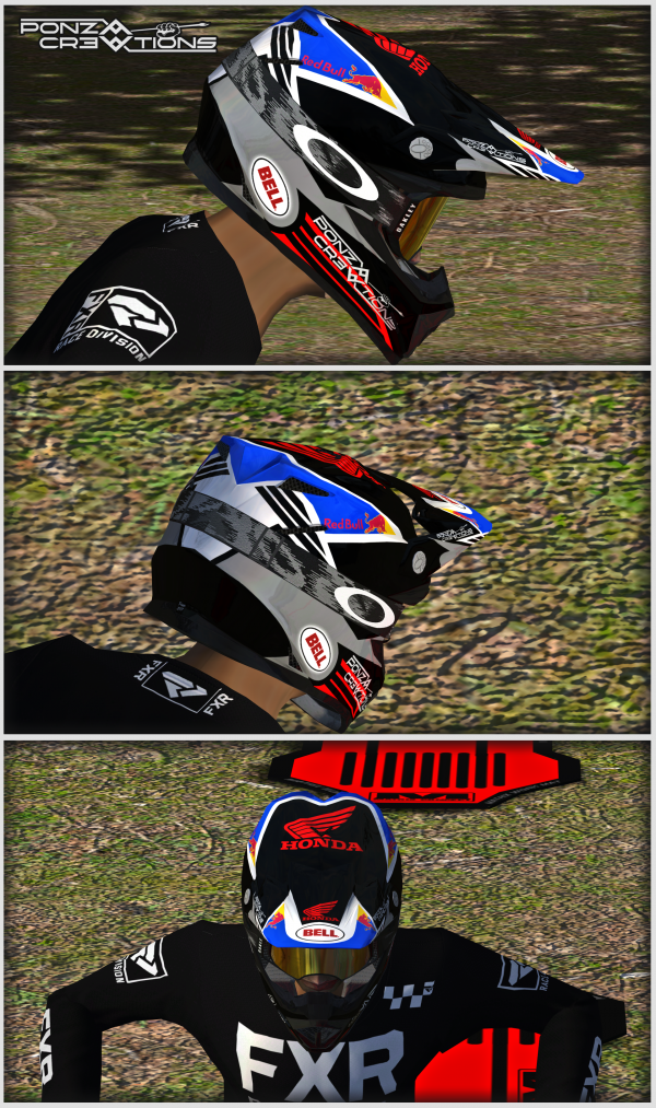 Bell Red Bull Honda – MXB-Mods.com