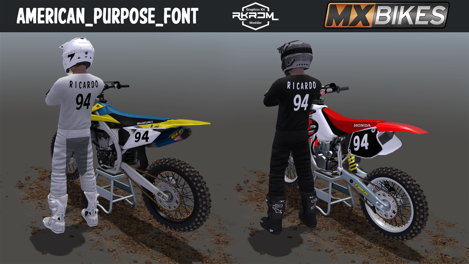 American Purpose Font – MXB-Mods.com