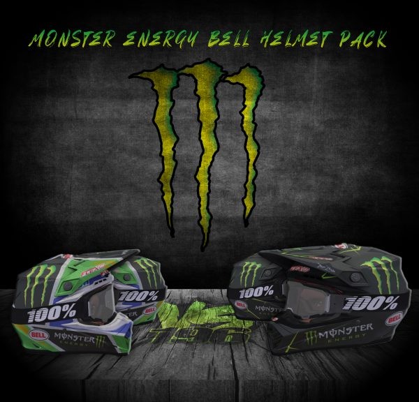 Monster Energy Bell Helmet pack – MXB-Mods.com