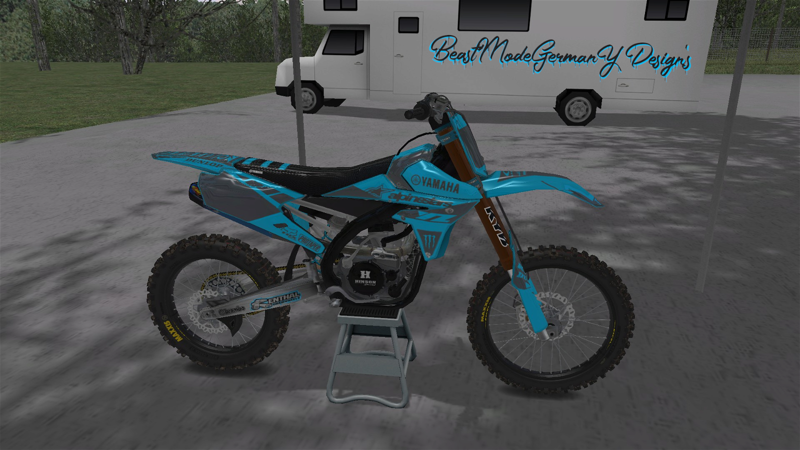 YZF Light Blue by BeastModeGermanY #9 – MXB-Mods.com