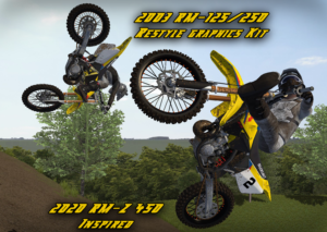 2003 Suzuki RM-125/250 Restyle Graphics – MXB-Mods.com