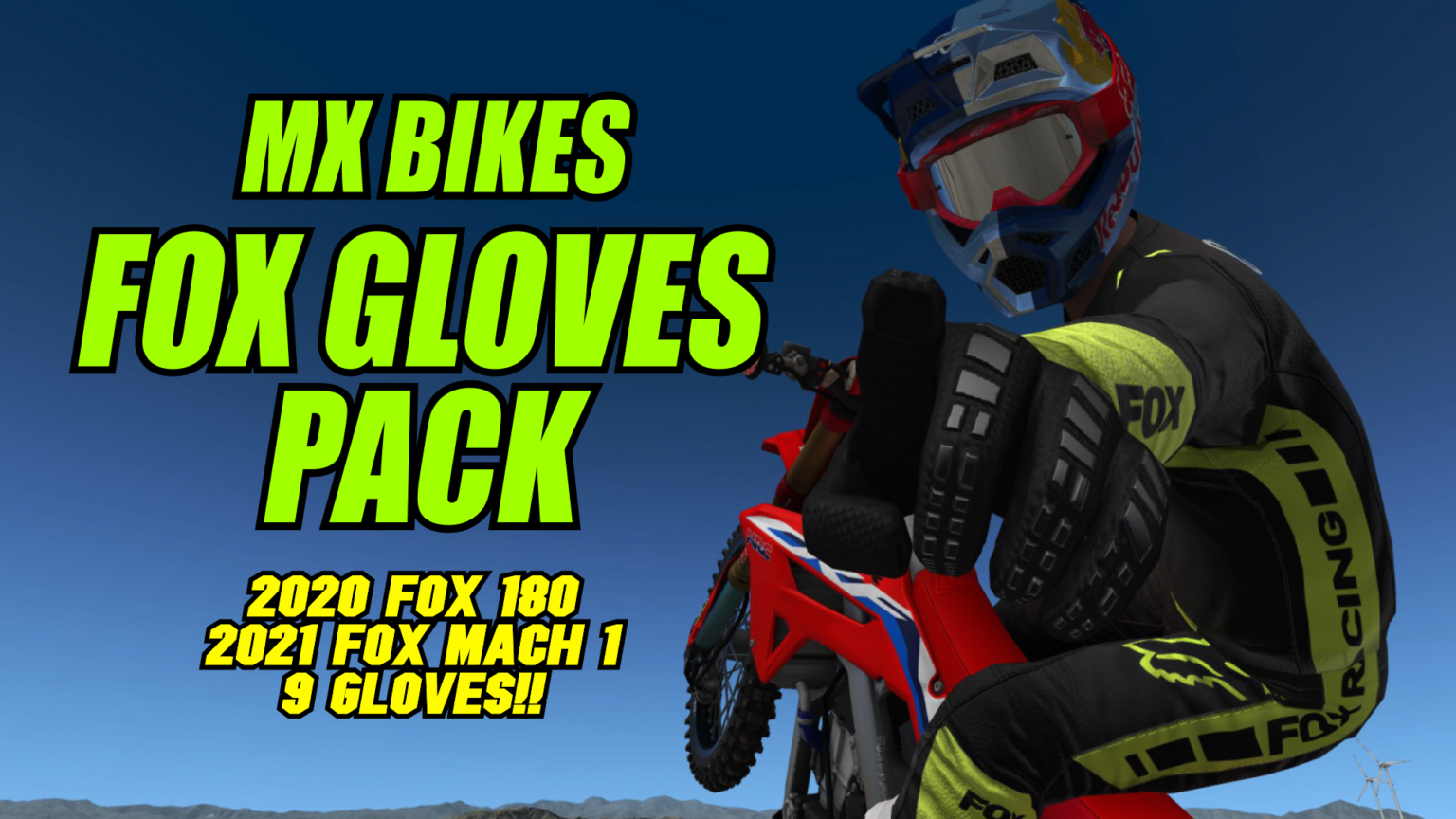FOX GLOVES PACK – MXB-Mods.com