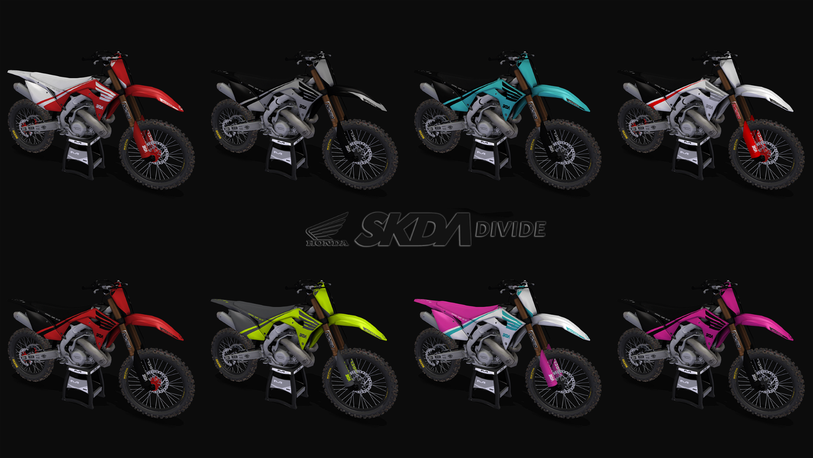 SKDA DIVIDE Honda CR500AF Pack – MXB-Mods.com
