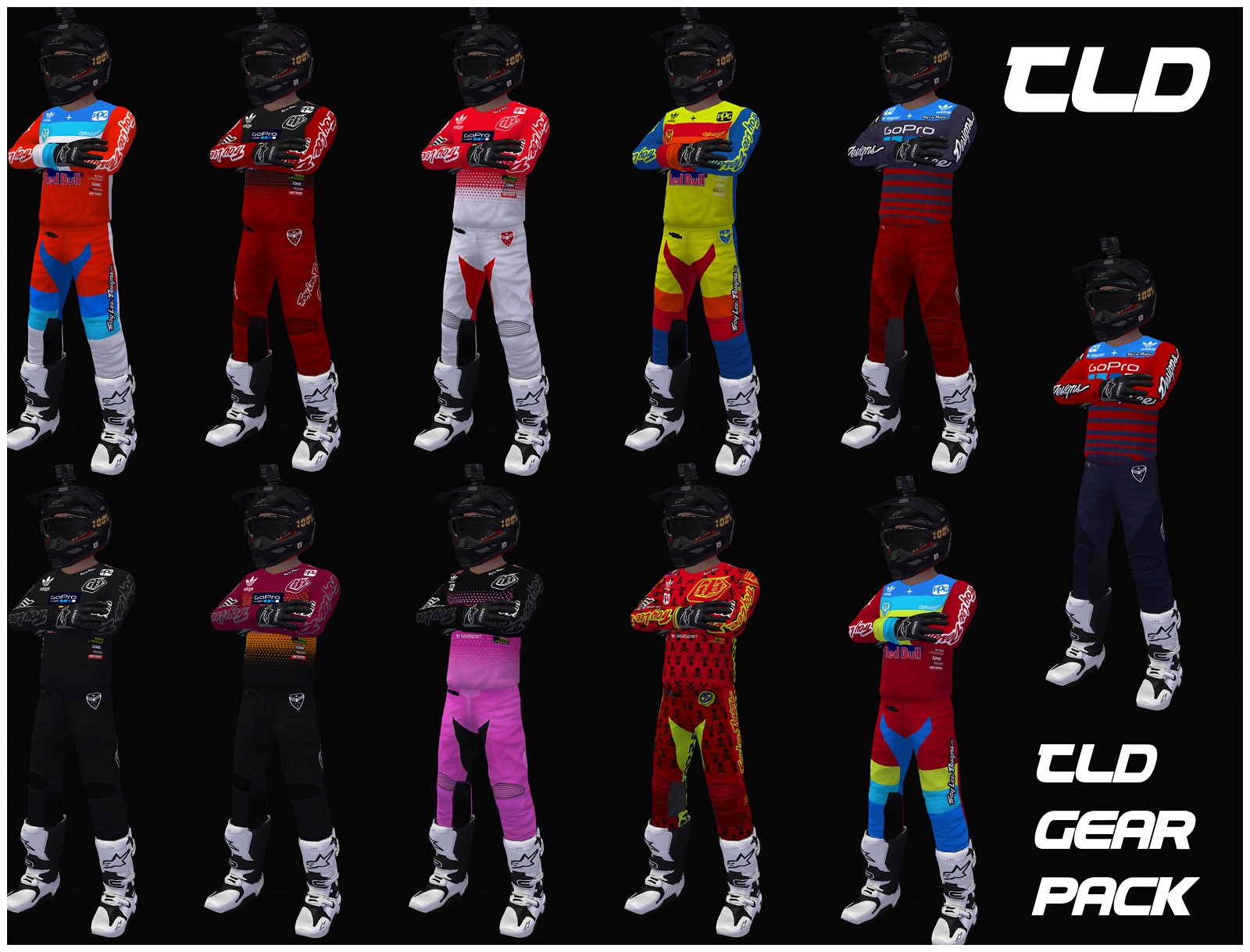 TLD KTM 2016,17,18 Gear – MXB-Mods.com