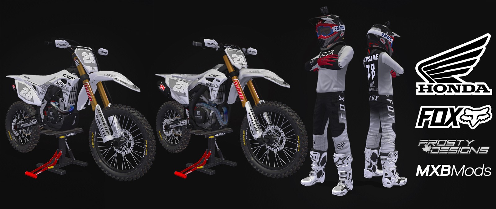 2021 MXB-Mods Honda Bike & Gear – MXB-Mods.com