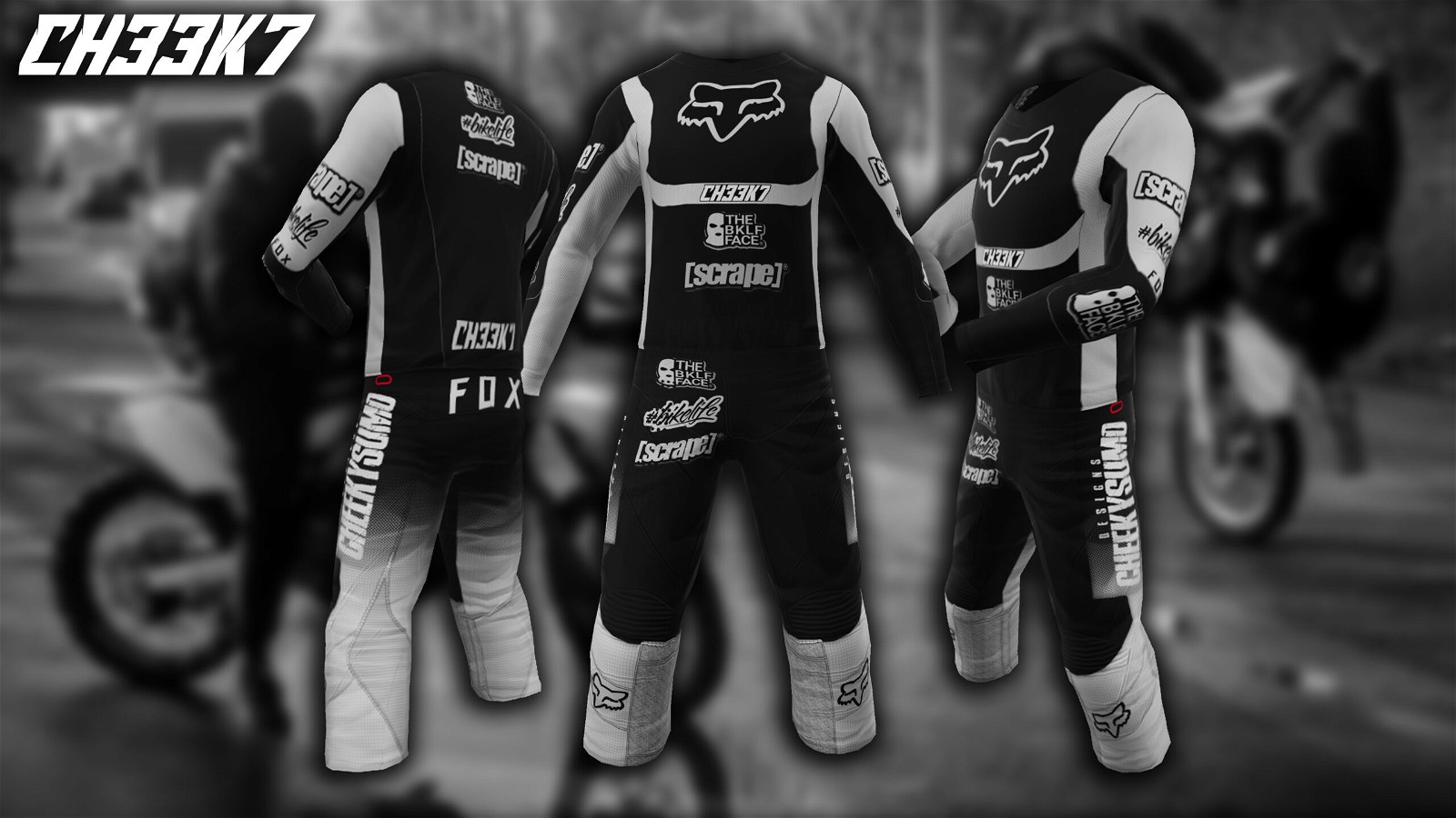 CS edition Bikelife FOX 360 kit – MXB-Mods.com