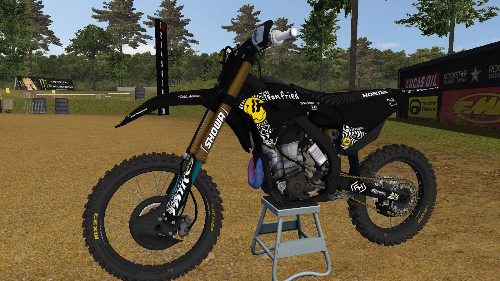 Team Fried inspired 2021 crf250r – MXB-Mods.com