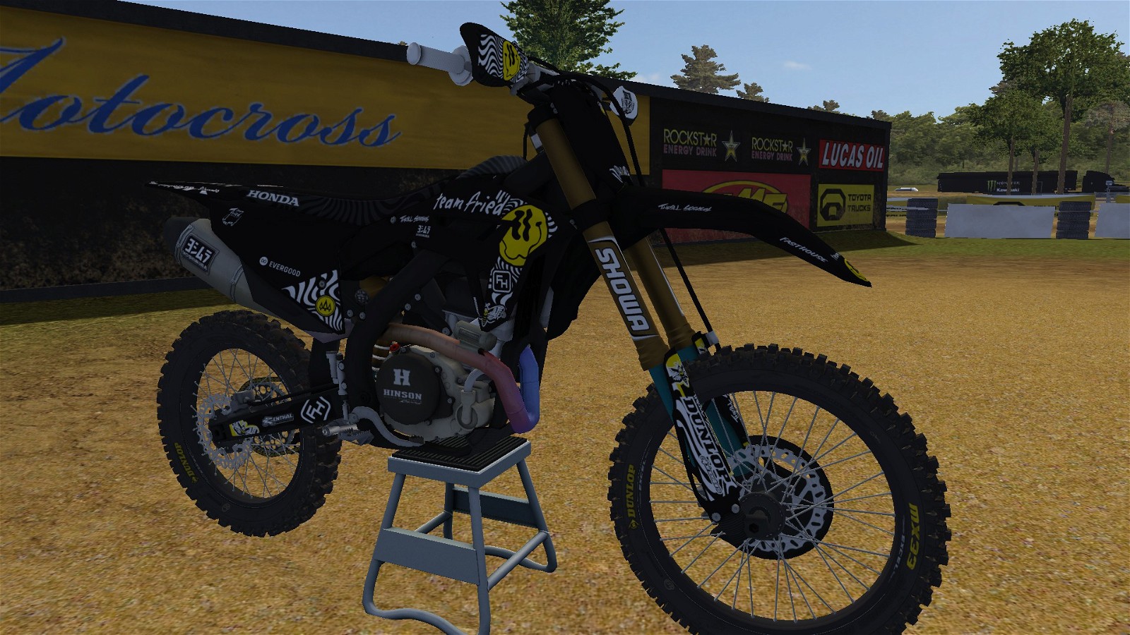 Team Fried inspired 2021 crf250r – MXB-Mods.com