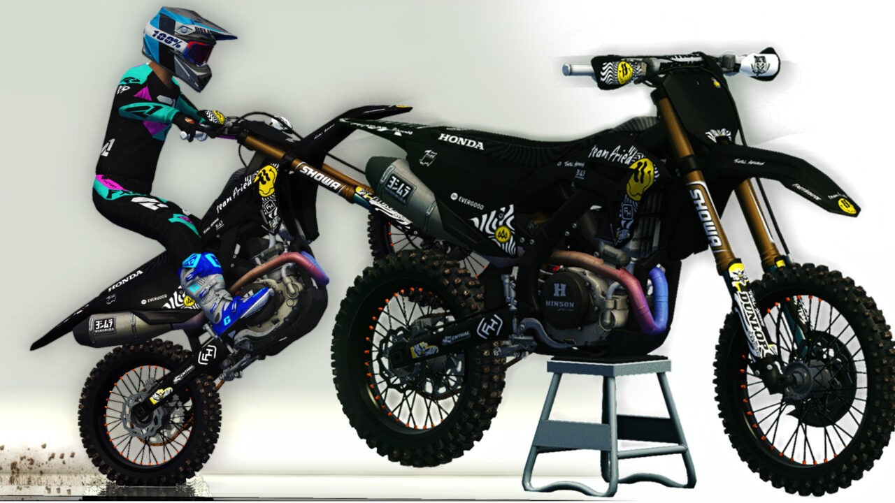 Team Fried inspired 2021 crf250r – MXB-Mods.com