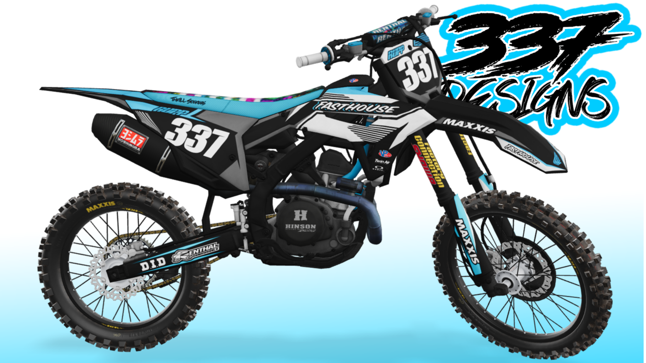 FastHouse Light Blue CRF450/250R – MXB-Mods.com