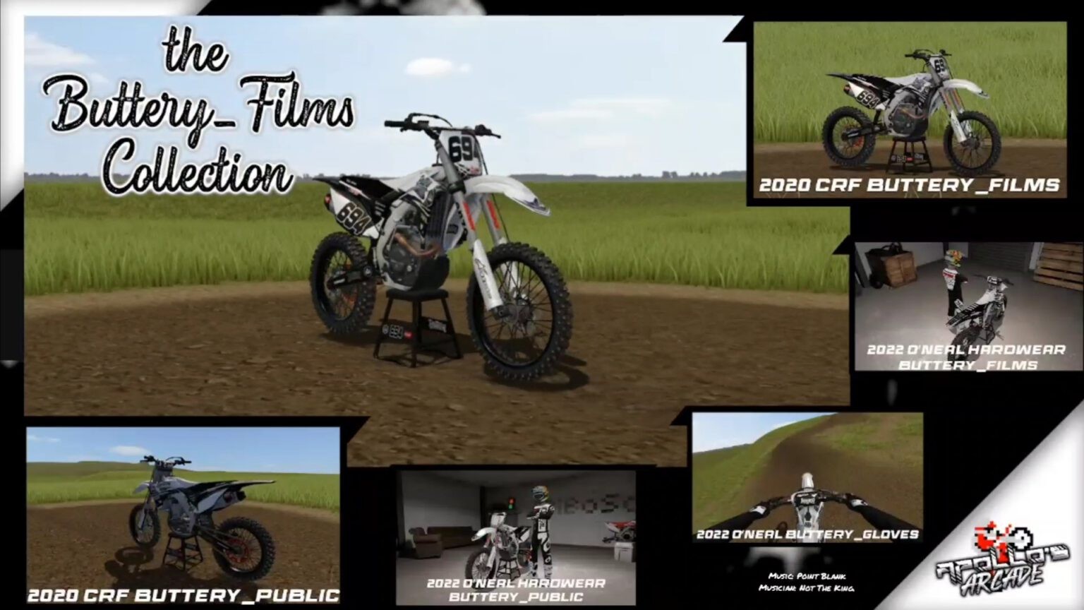 The Buttery_Films Collection, Bikes and Gear set – MXB-Mods.com