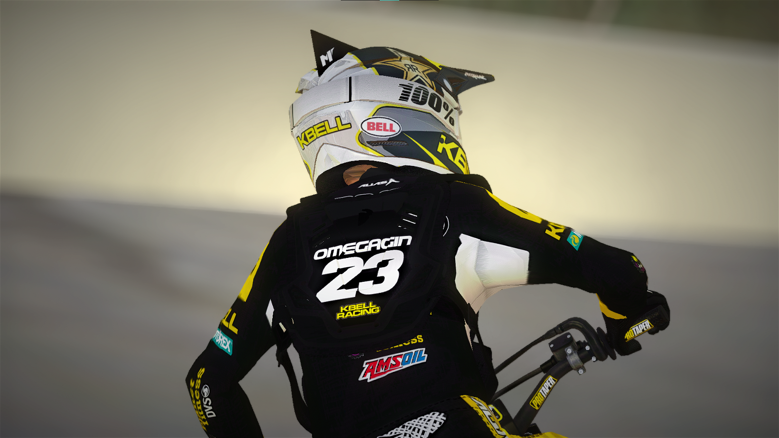 Shark and MotoFin ( Fitted For The Bell Moto 10 ) – MXB-Mods.com