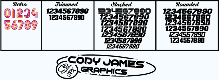 Number Font Pack – MXB-Mods.com