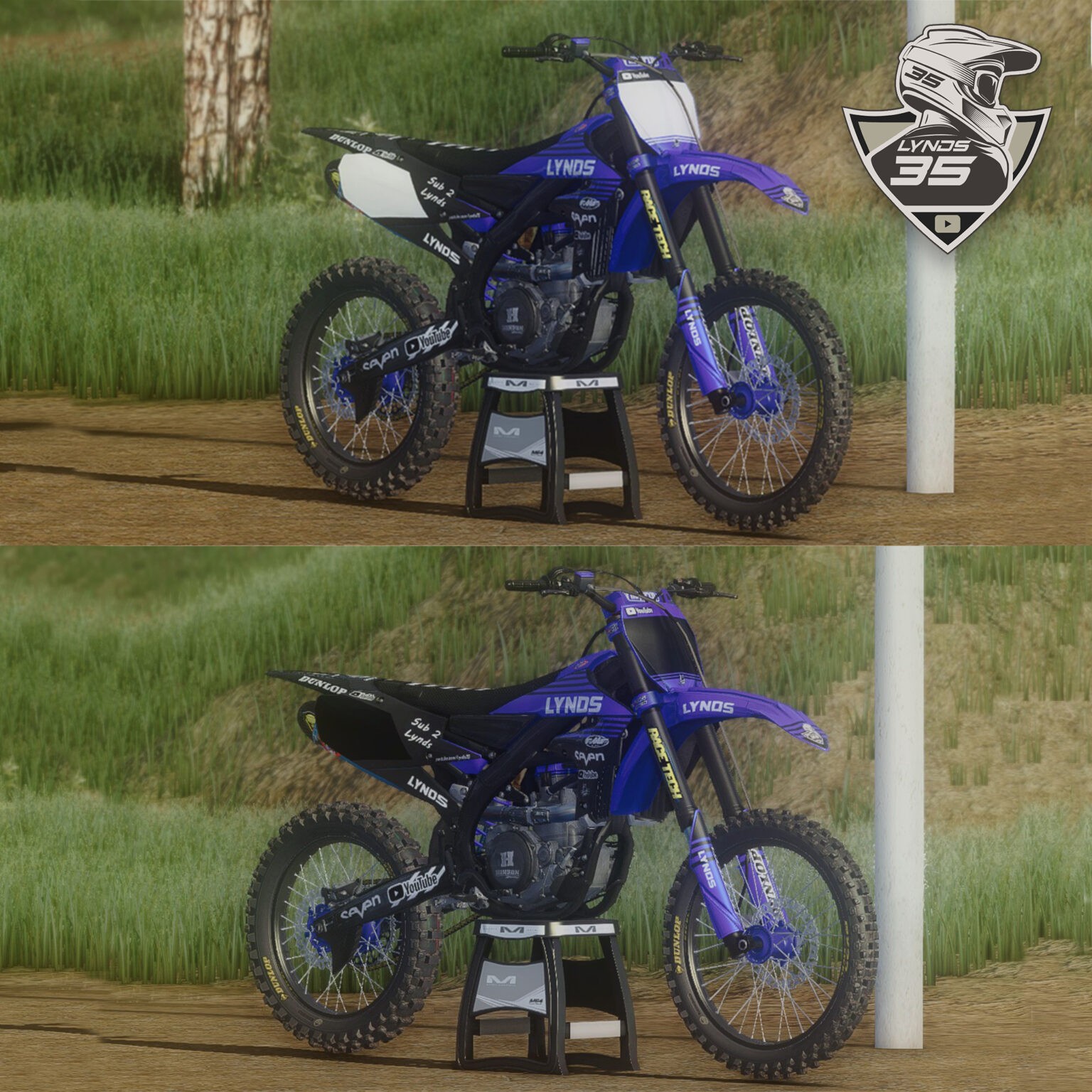 Team Lynds Yamaha Pack – MXB-Mods.com