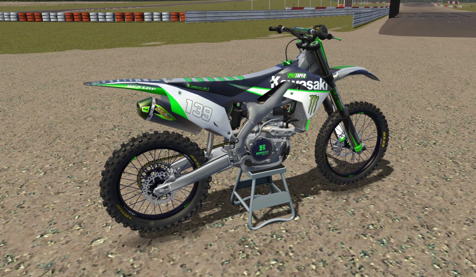 KAWASAKI KX450/250 Navy Flo – MXB-Mods.com