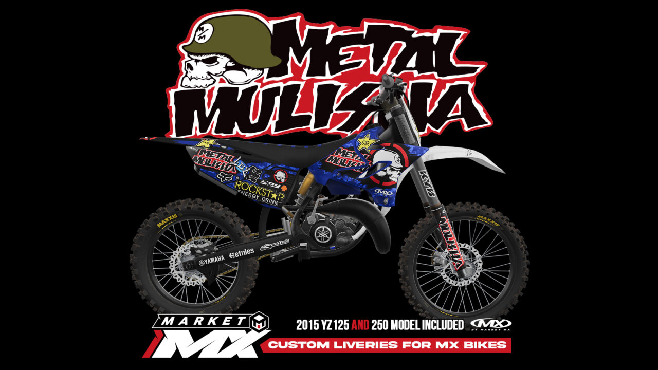 Metal Mulisha Y2K 2015 YZ125/250 FMX Graphics Kit – MXB-Mods.com