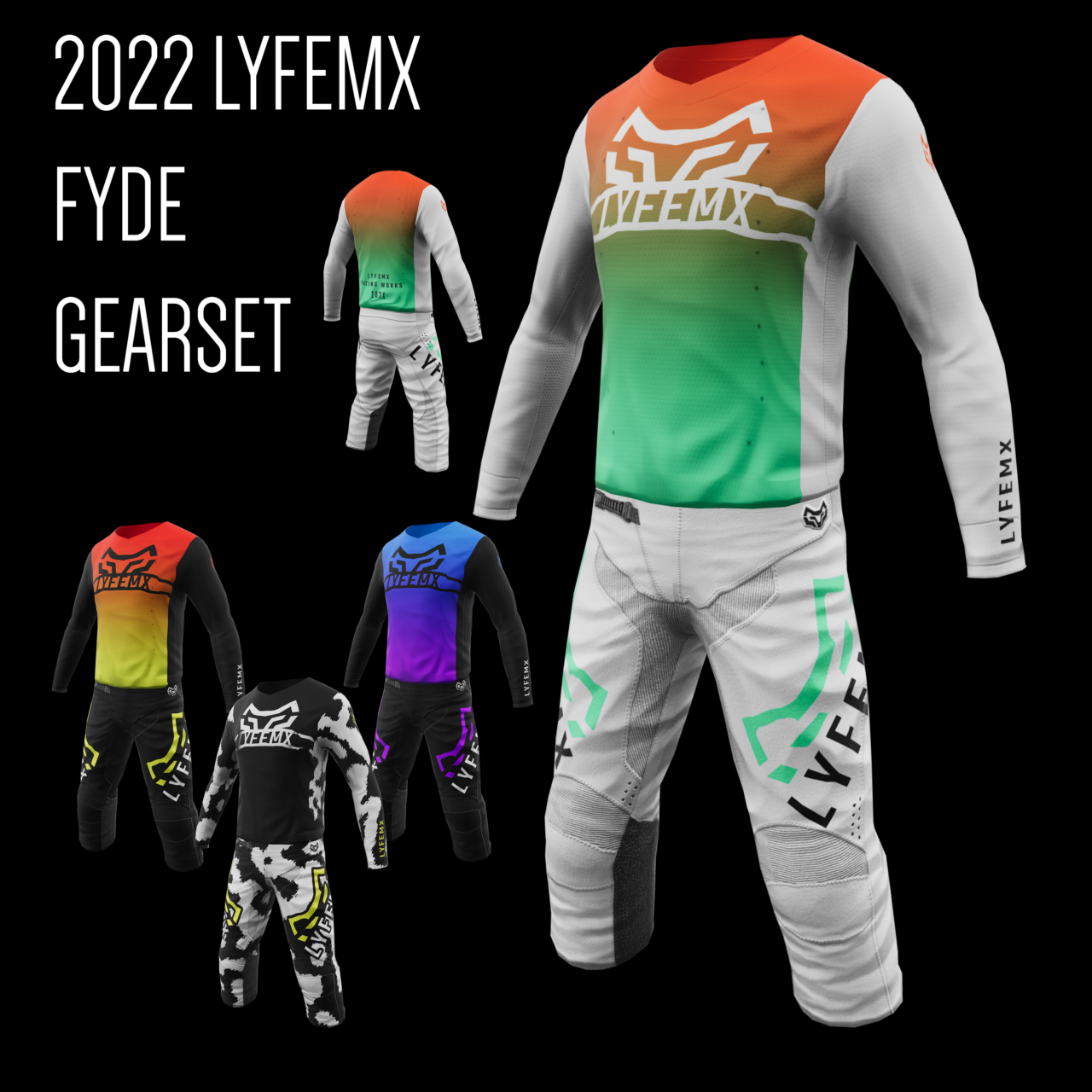 2022 LYFEMX Fyde Gearset – MXB-Mods.com