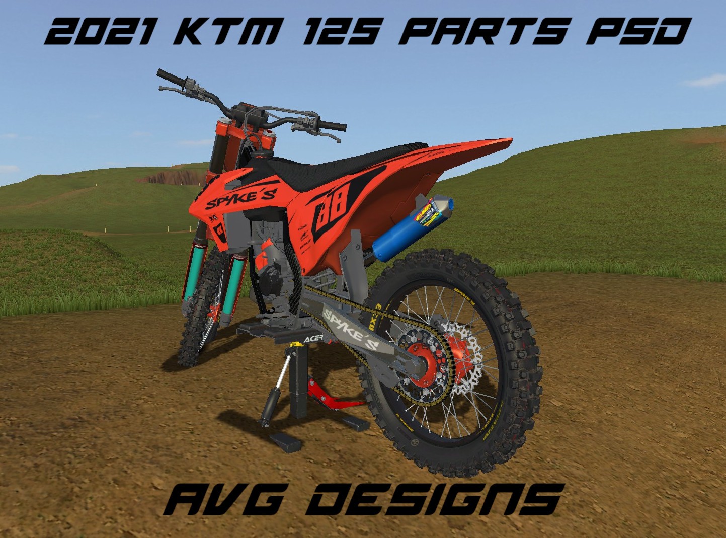 2021 KTM 125 Parts PSD – MXB-Mods.com