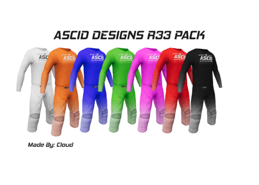 Ascid Designs R33 Pack + PSD! – MXB-Mods.com