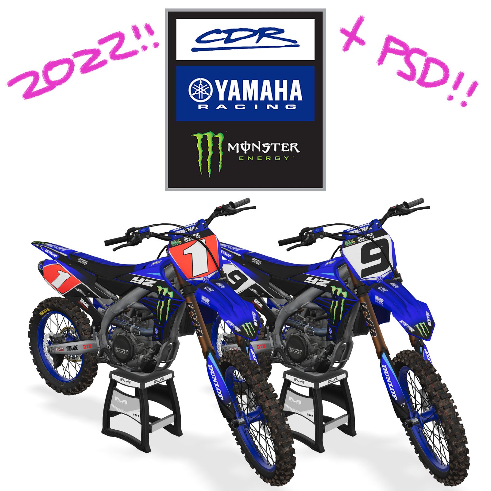2022 CDR Yamaha w/ Cutout – MXB-Mods.com