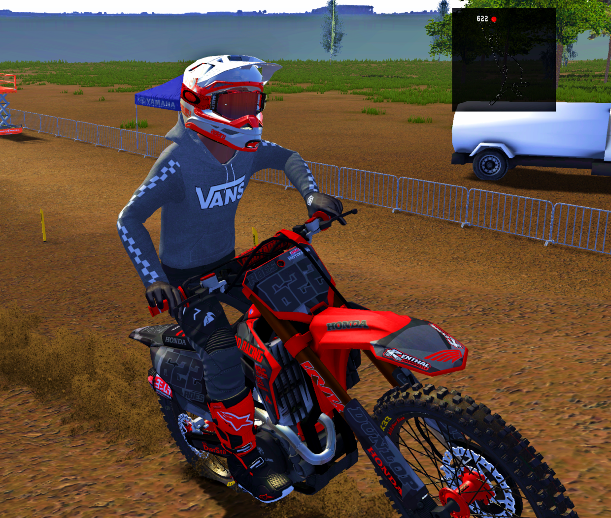 Vans Hoodie Red & Grey (With Hoods) – MXB-Mods.com