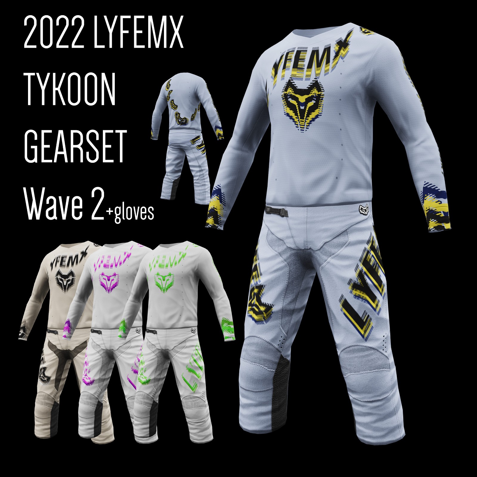 2022 LYFEMX Tykoon Gearset - Wave 2 – MXB-Mods.com