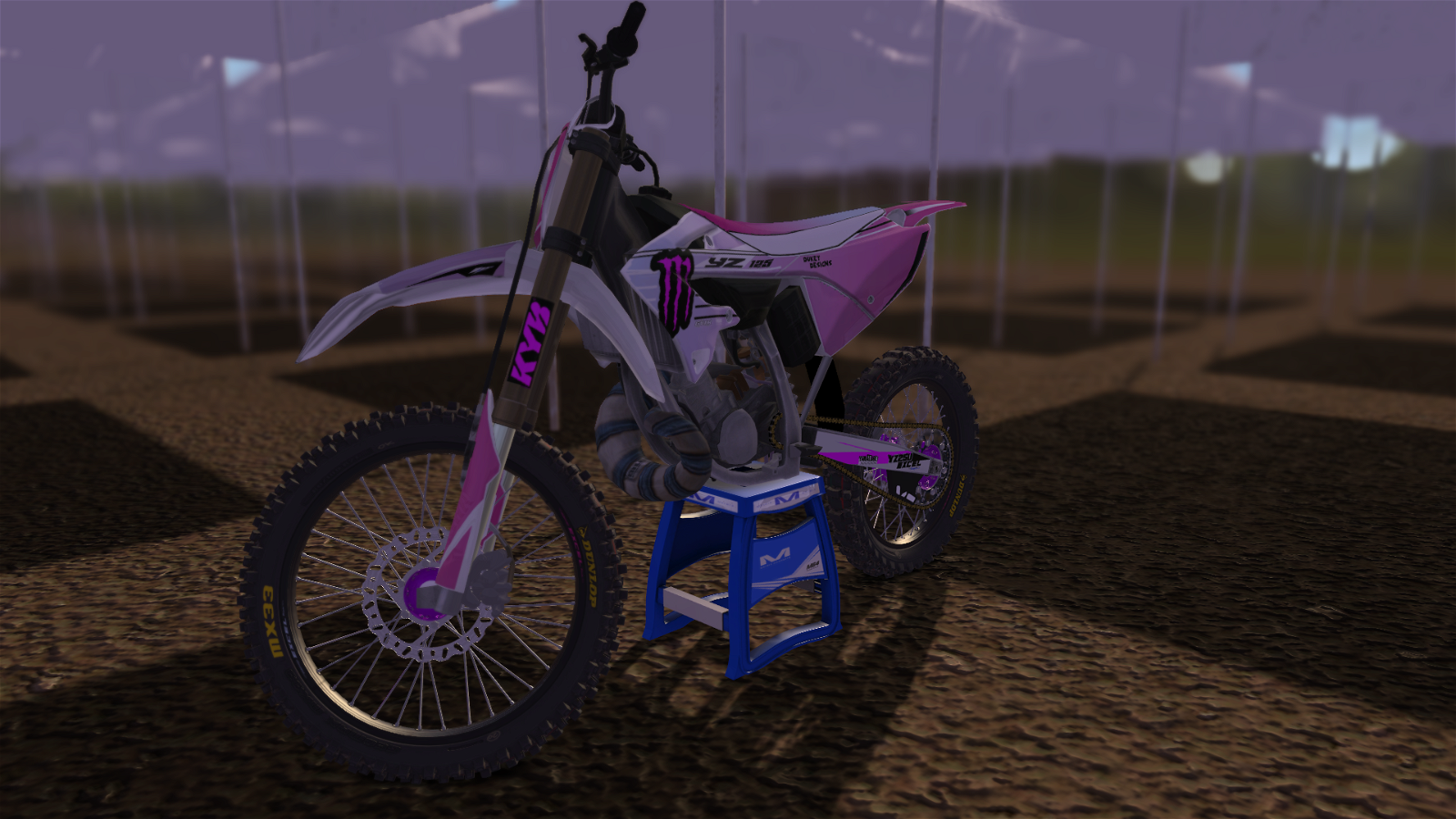 YZ 250 WHITE/PINK – MXB-Mods.com
