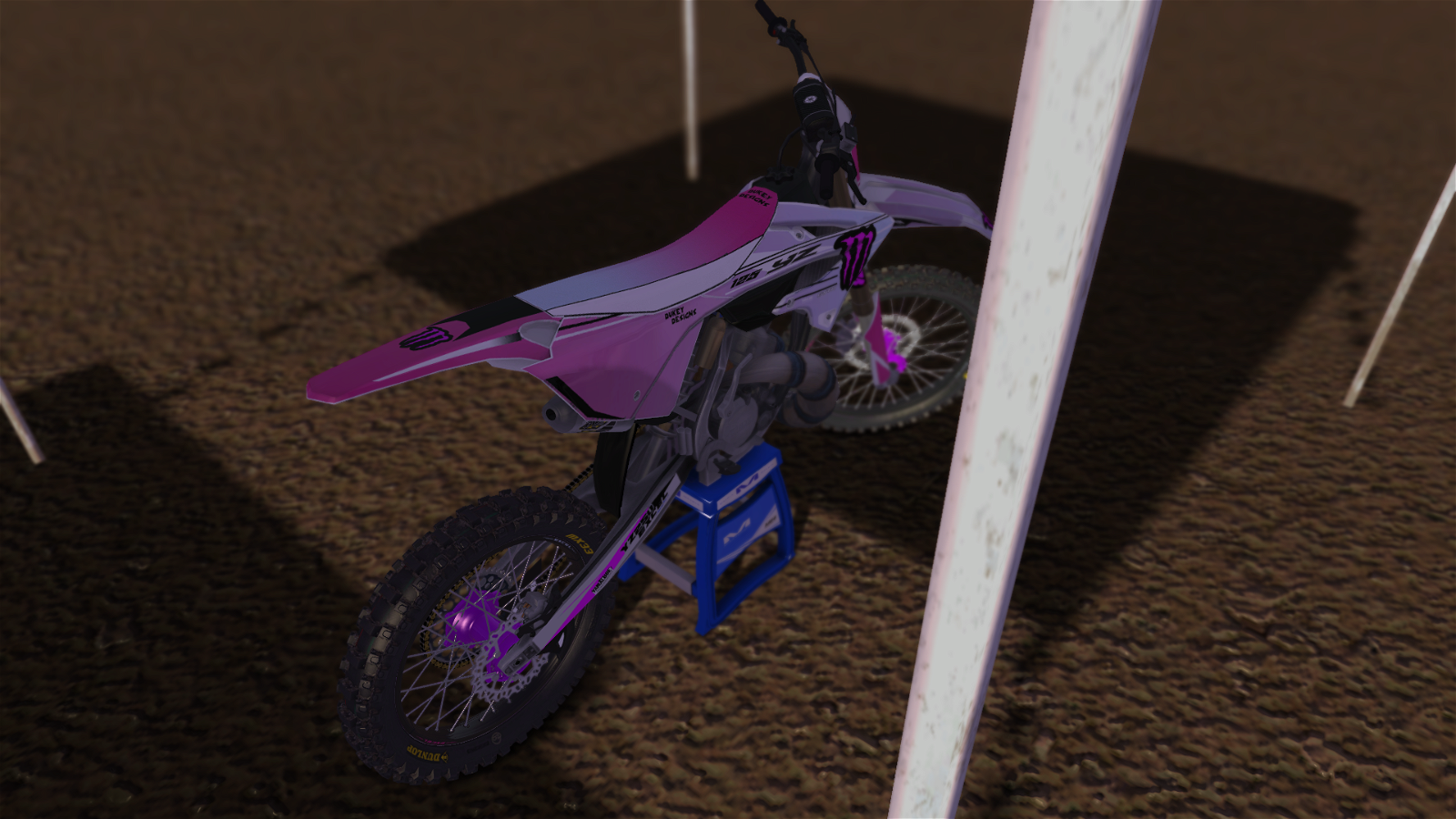 YZ 250 WHITE/PINK – MXB-Mods.com