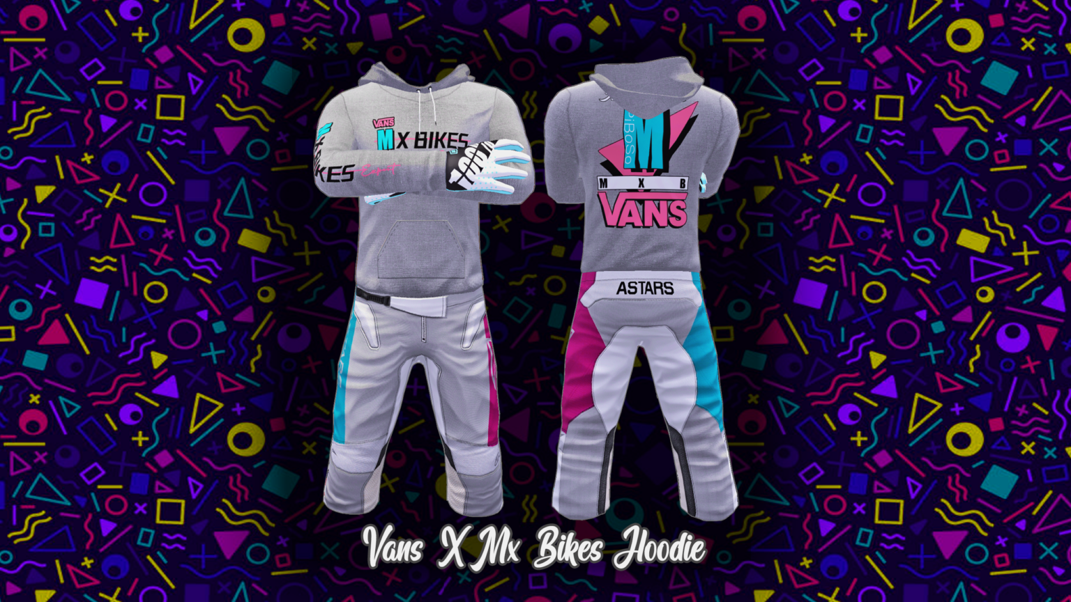 Vans X Mx Bikes Hoodie Mxb