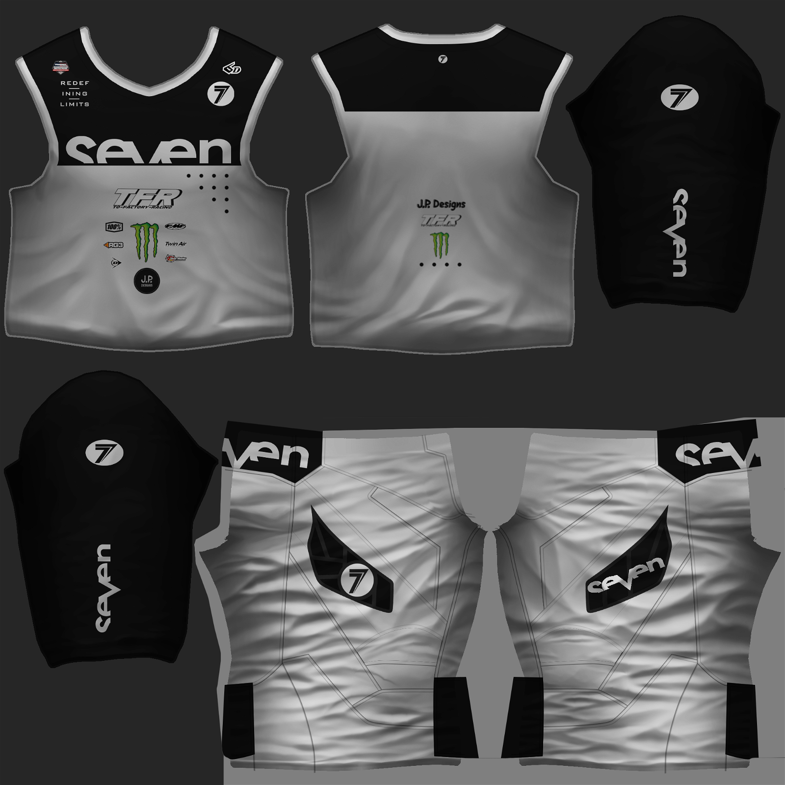 J.P. Designs-2022.5 TFR seven gear – MXB-Mods.com