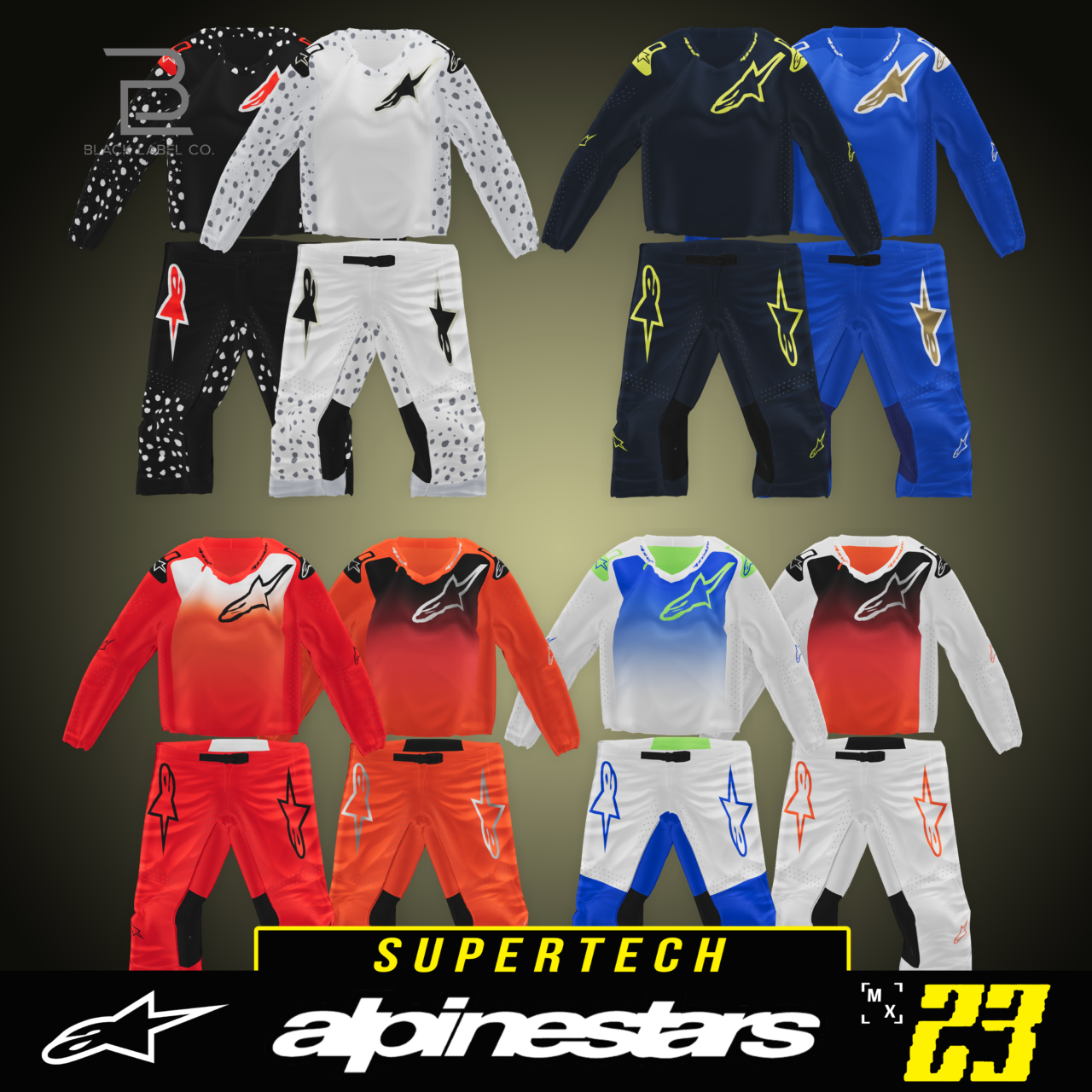 2023 Alpinestars MX23 Supertech Collection – MXB-Mods.com