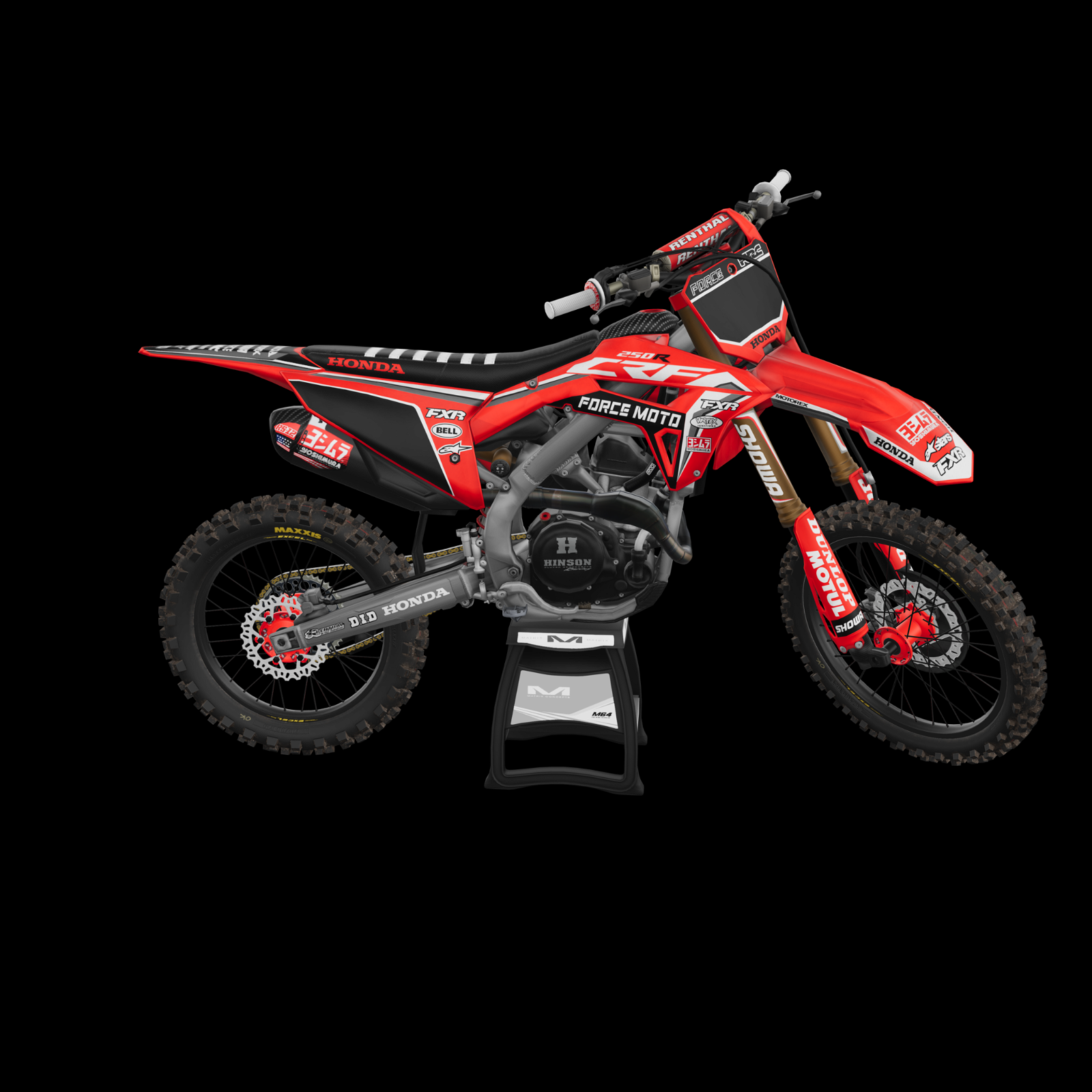 ForceMoto Honda (public pnt + PSD) – MXB-Mods.com