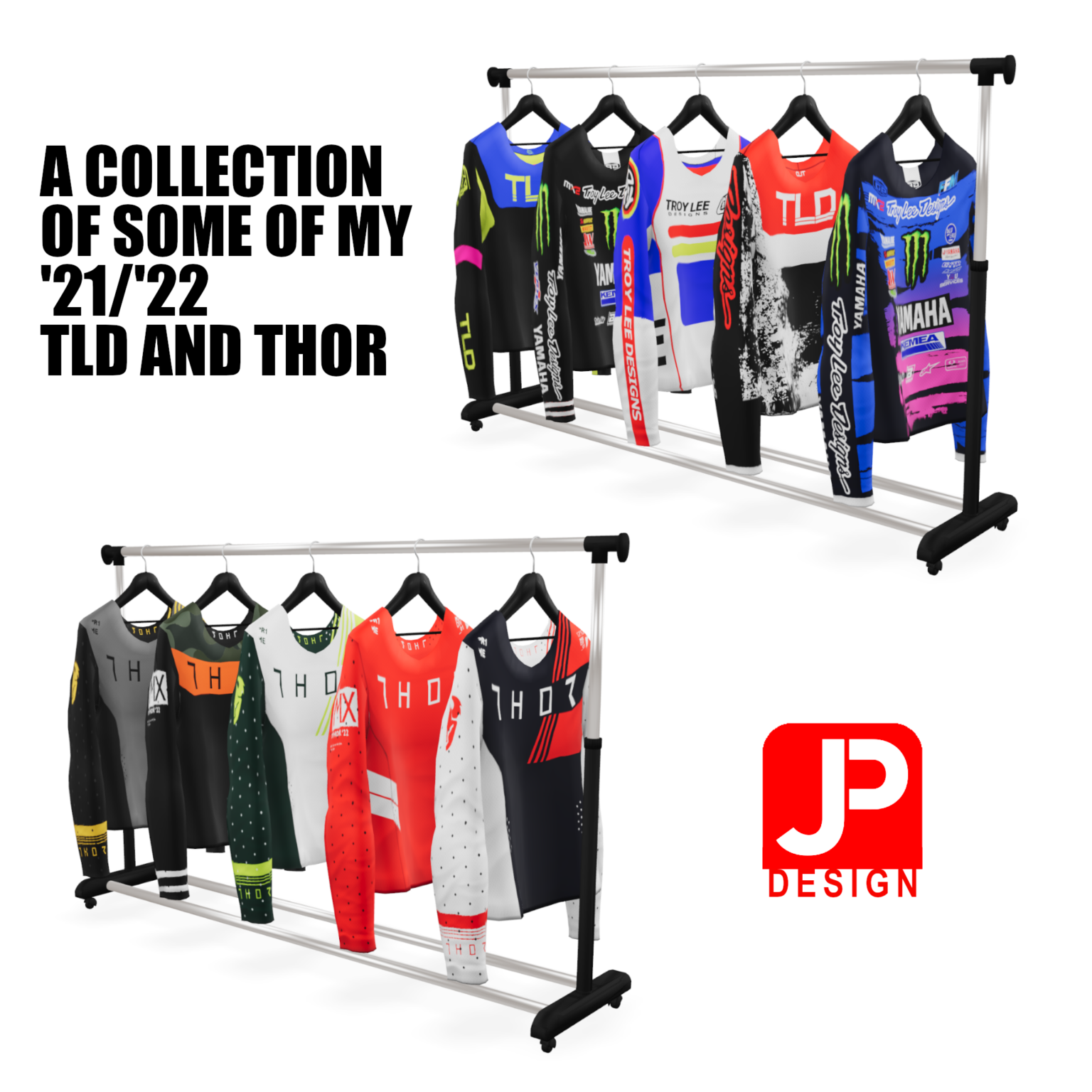 JP Designs - 2021/22 Thor and TLD Variety – MXB-Mods.com