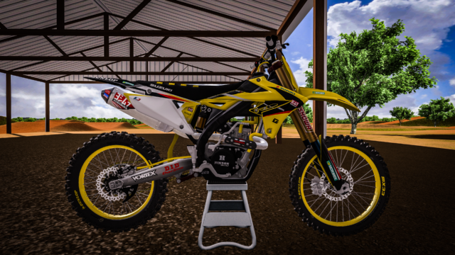 Yoshimura Suzuki Factory Replica By Duzin – MXB-Mods.com