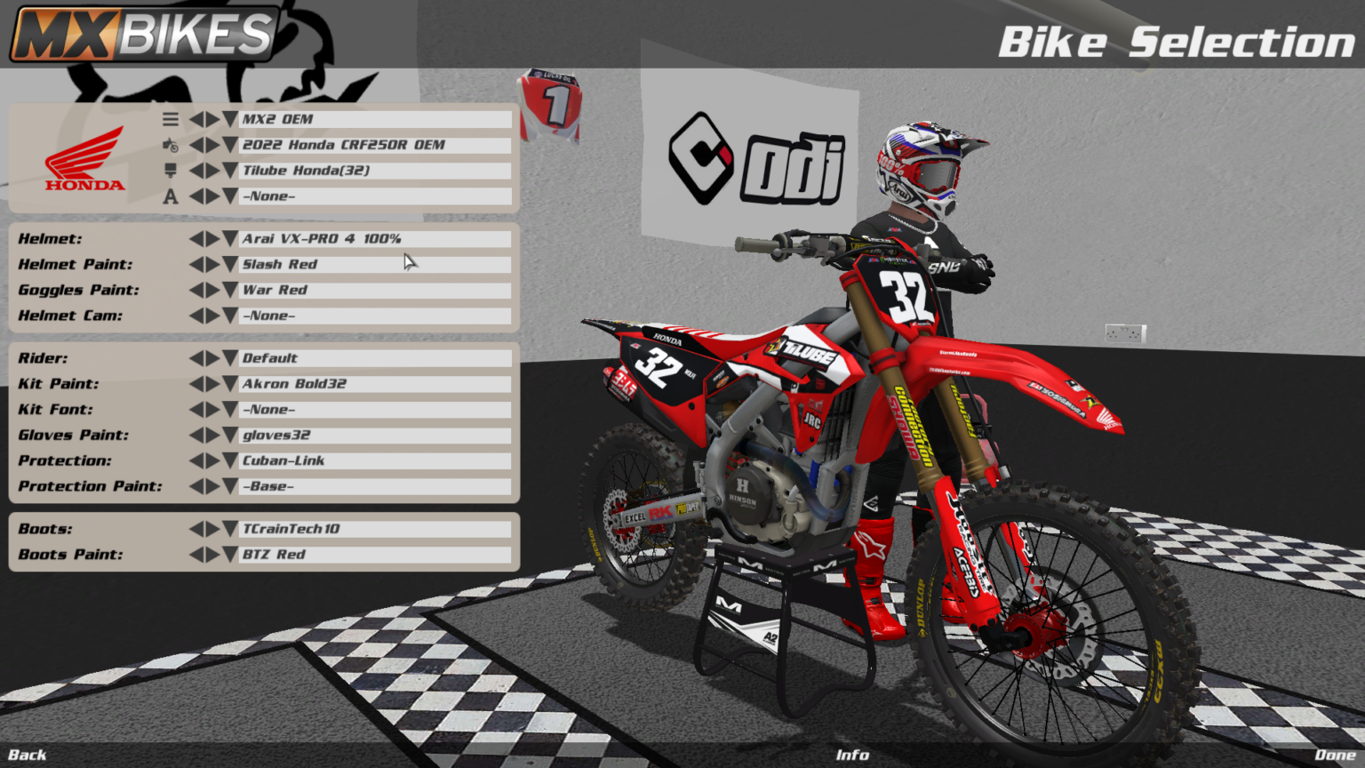 Tilube Honda – MXB-Mods.com