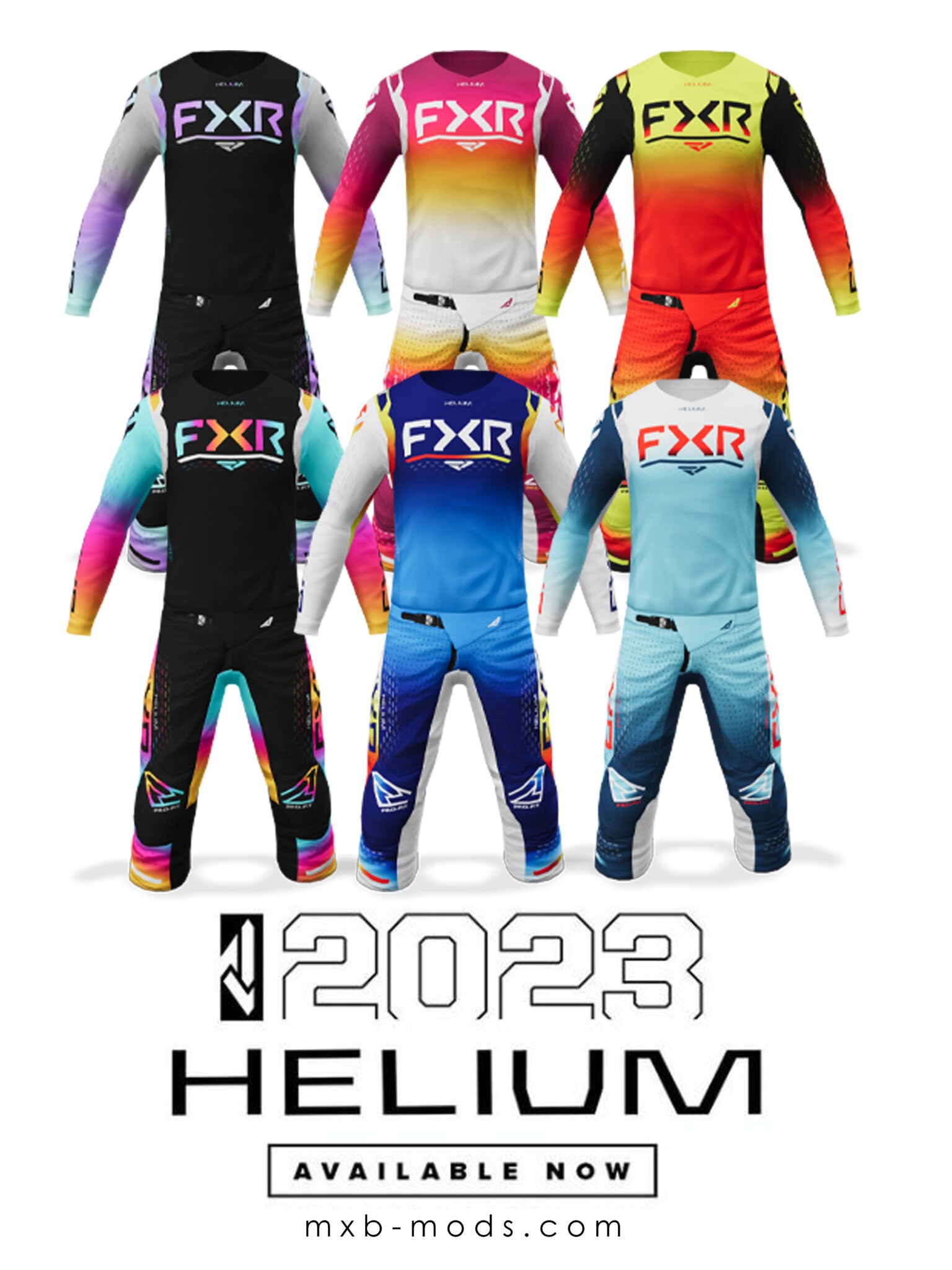 2023 FXR Helium Collection Mx Bikes // Threetwo7 – MXB-Mods.com