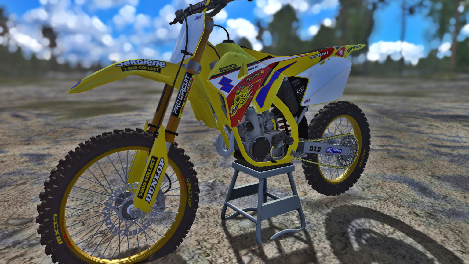 JEREMY MCGRATH SUZUKI OF TROY RM250 REPLICA (2003) // threetwo7 – MXB ...