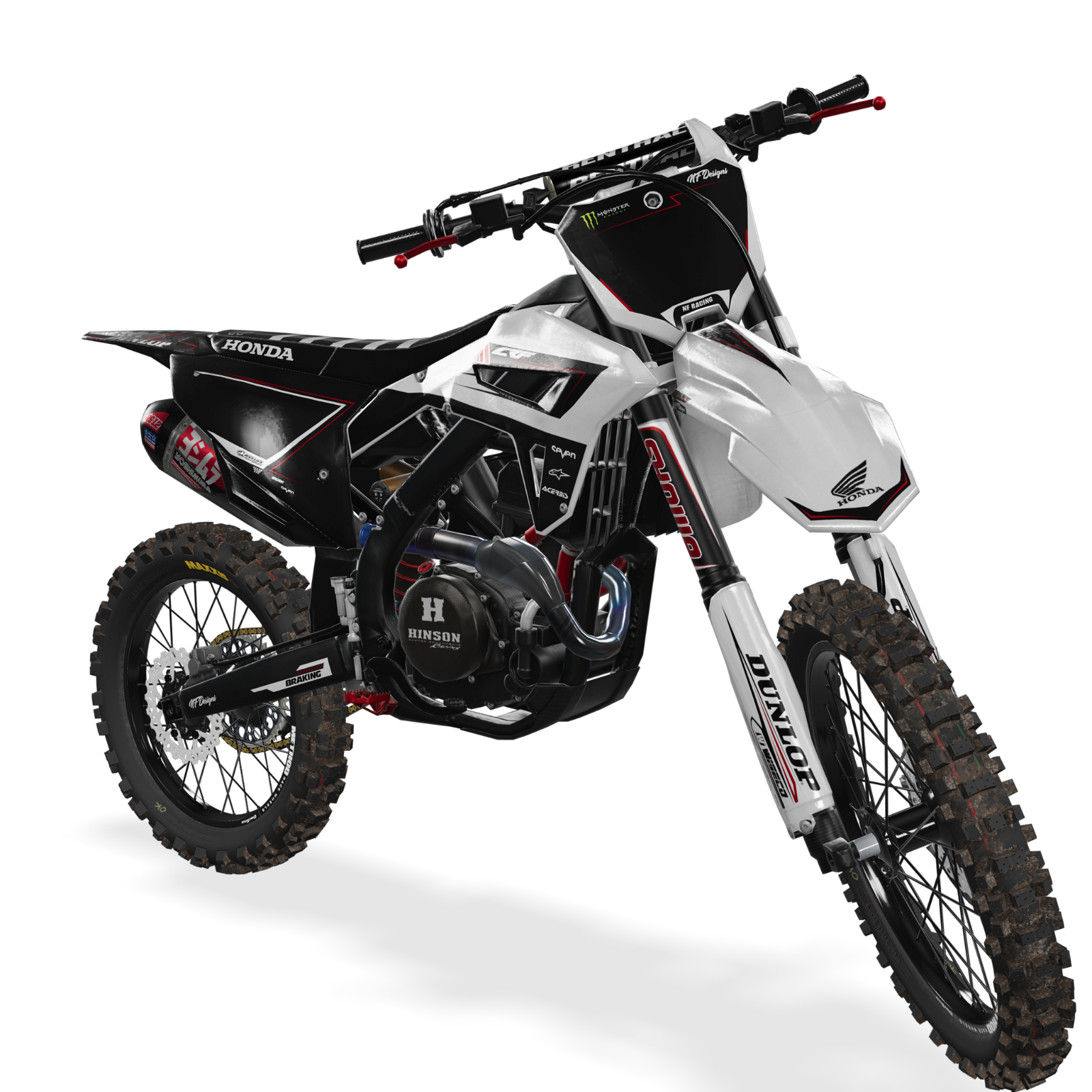 NF Racing & Designs CRF (White/Black Edition) PUBLIC – MXB-Mods.com