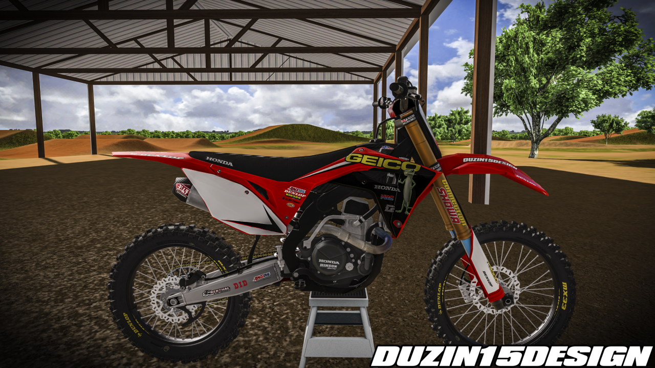 GEICO HONDA REPLICA – MXB-Mods.com
