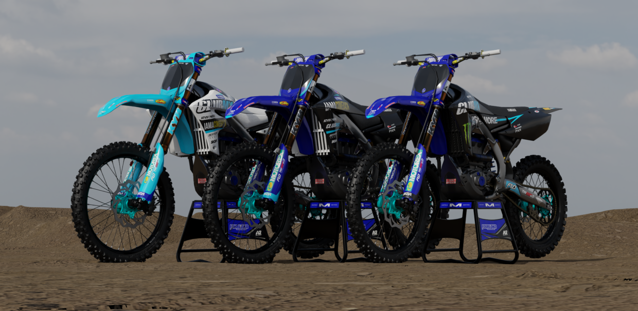 Club MX / Star Racing Yamaha replica pack // Tyler Wren YZF model swap ...