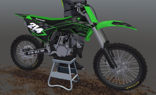 214 paint KX 85 – MXB-Mods.com