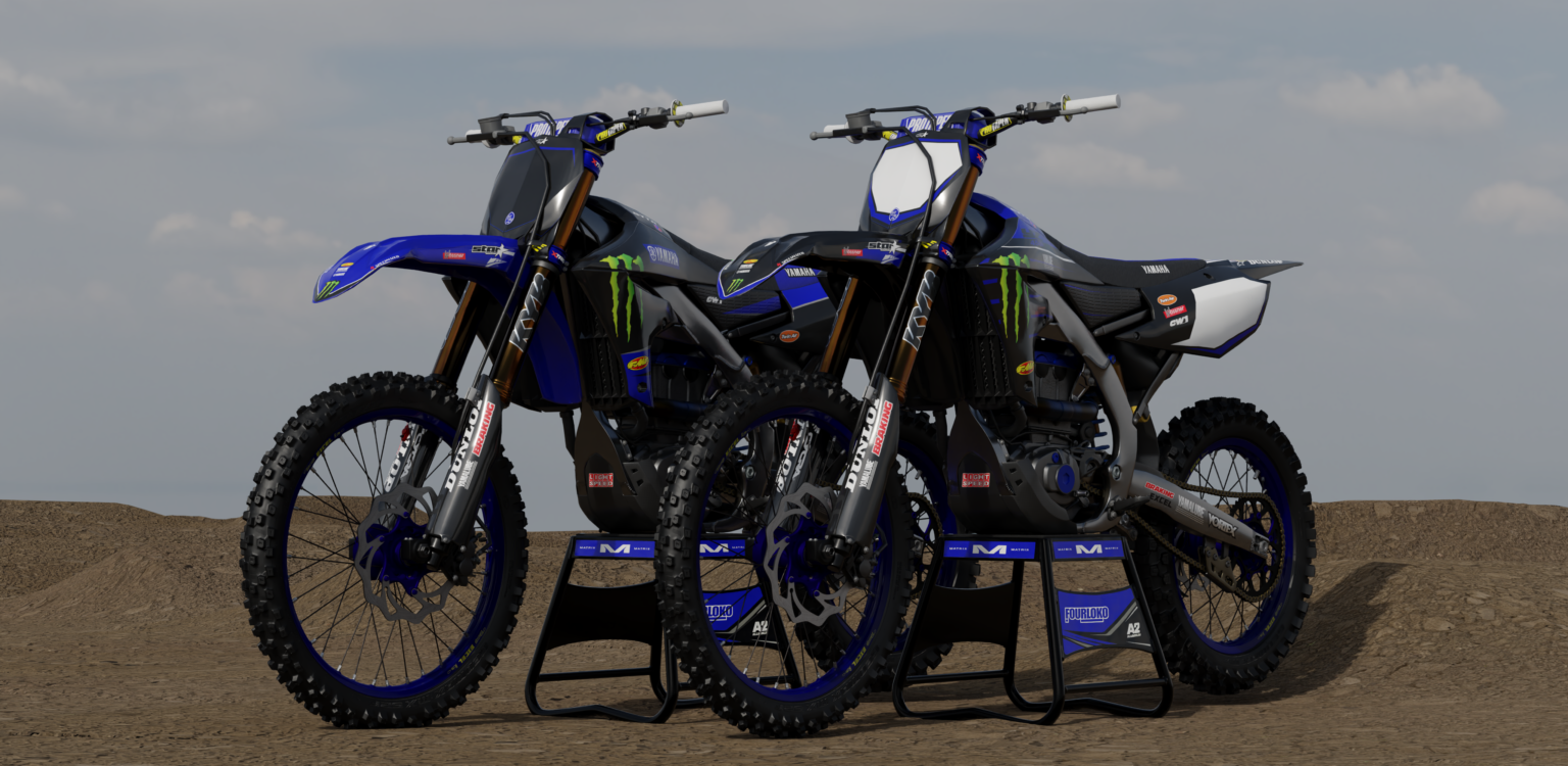 Club MX / Star Racing Yamaha replica pack // Tyler Wren YZF model swap ...