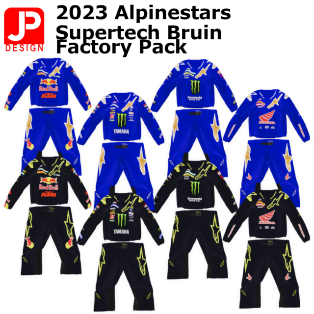 2023 Astars Supertech Bruin Factory Pack – MXB-Mods.com