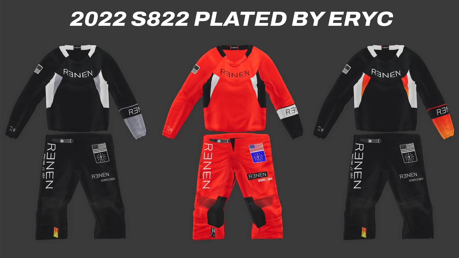 RENEN S822 2022 Plated set – MXB-Mods.com