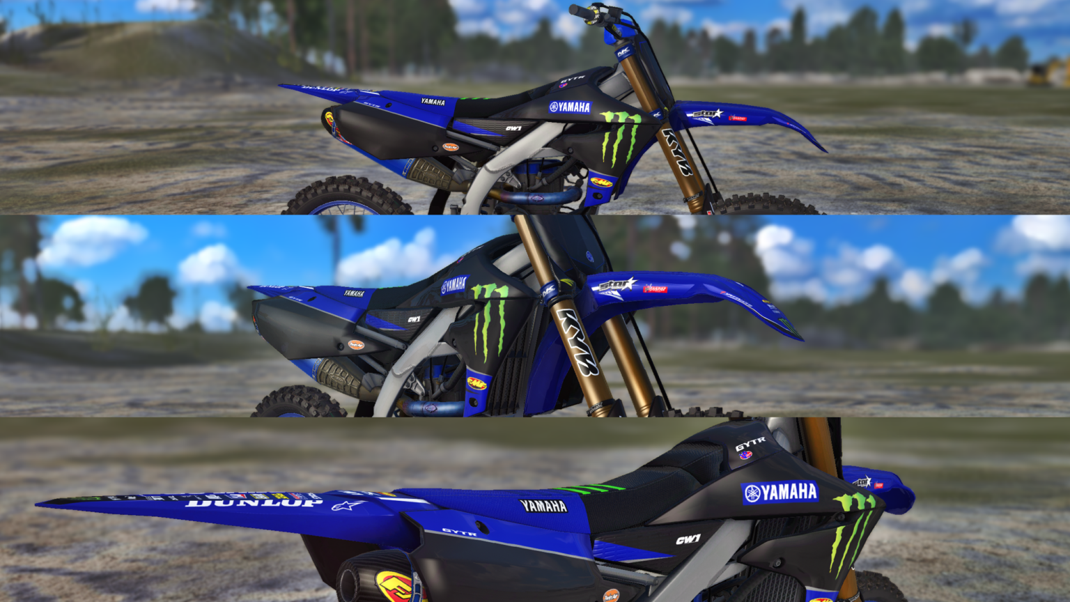 Club MX / Star Racing Yamaha replica pack // Tyler Wren YZF model swap ...