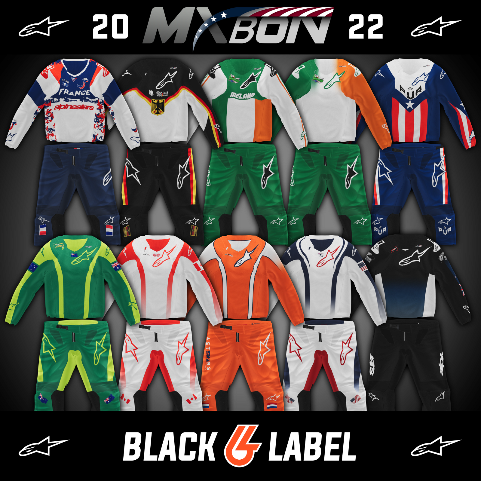 2022 MXBON Gear Collection - Alpinestars – MXB-Mods.com