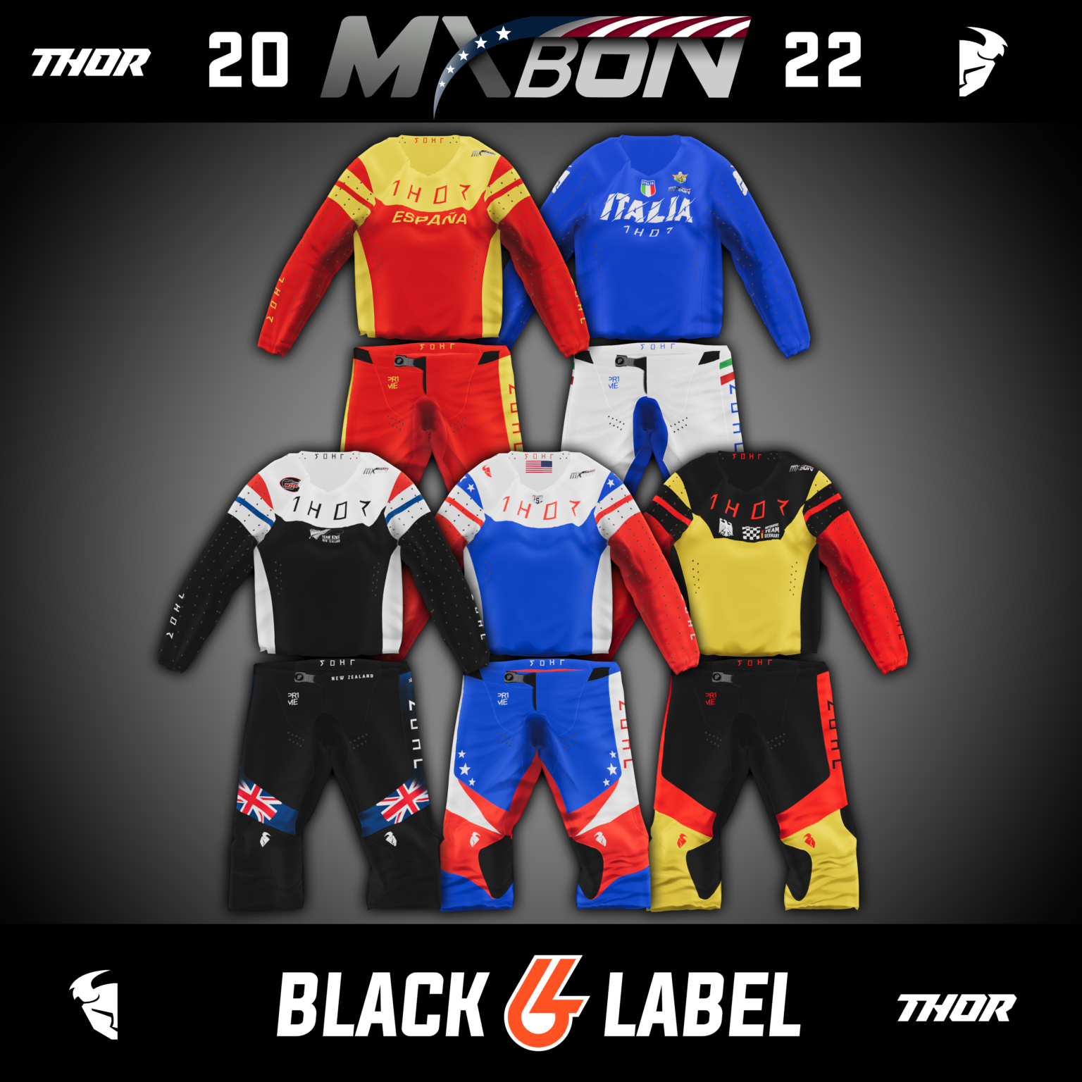 2022 MXBON Gear Collection - Thor – MXB-Mods.com