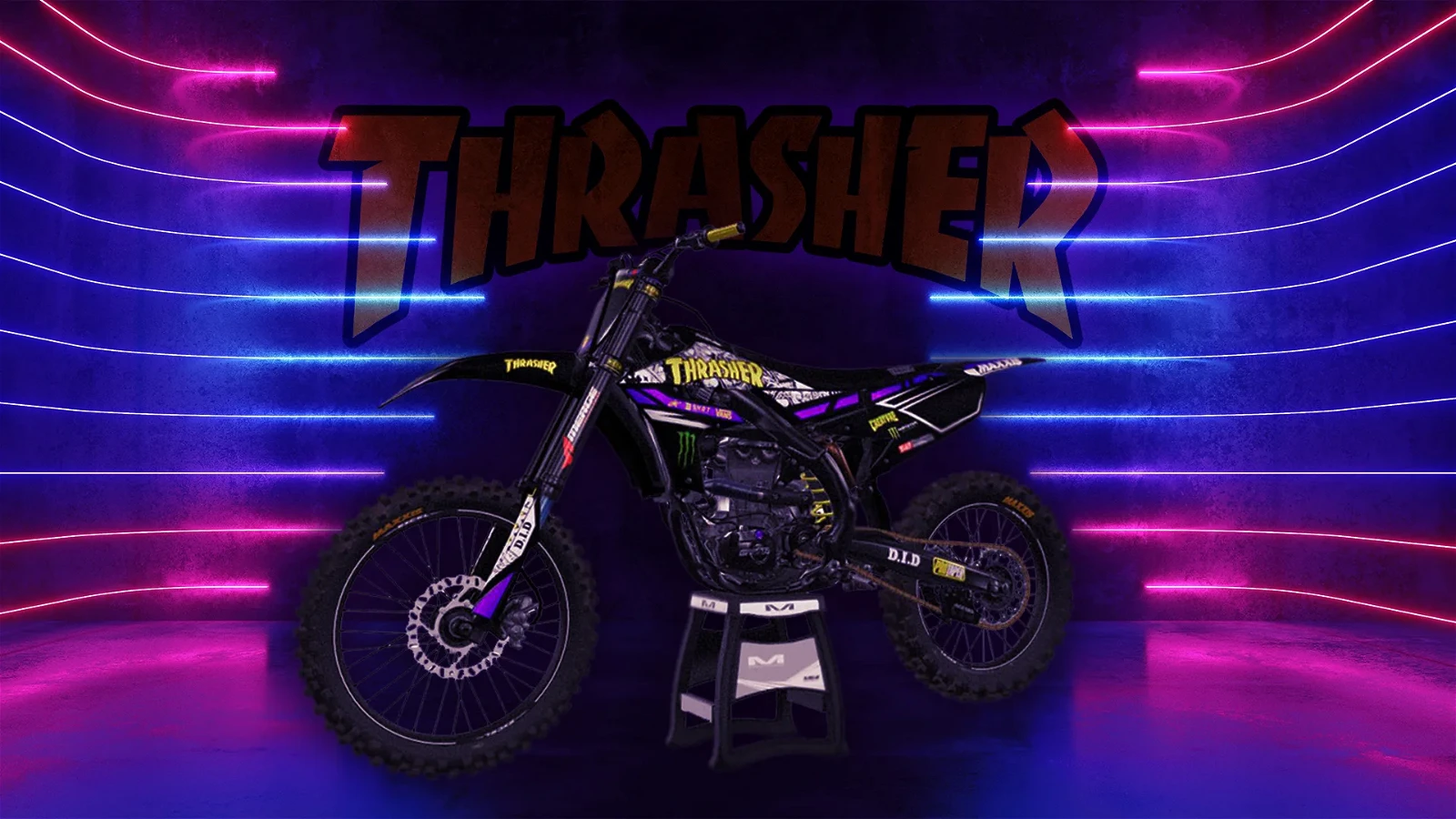 Thrasher Racing YZF Graphics – MXB-Mods.com