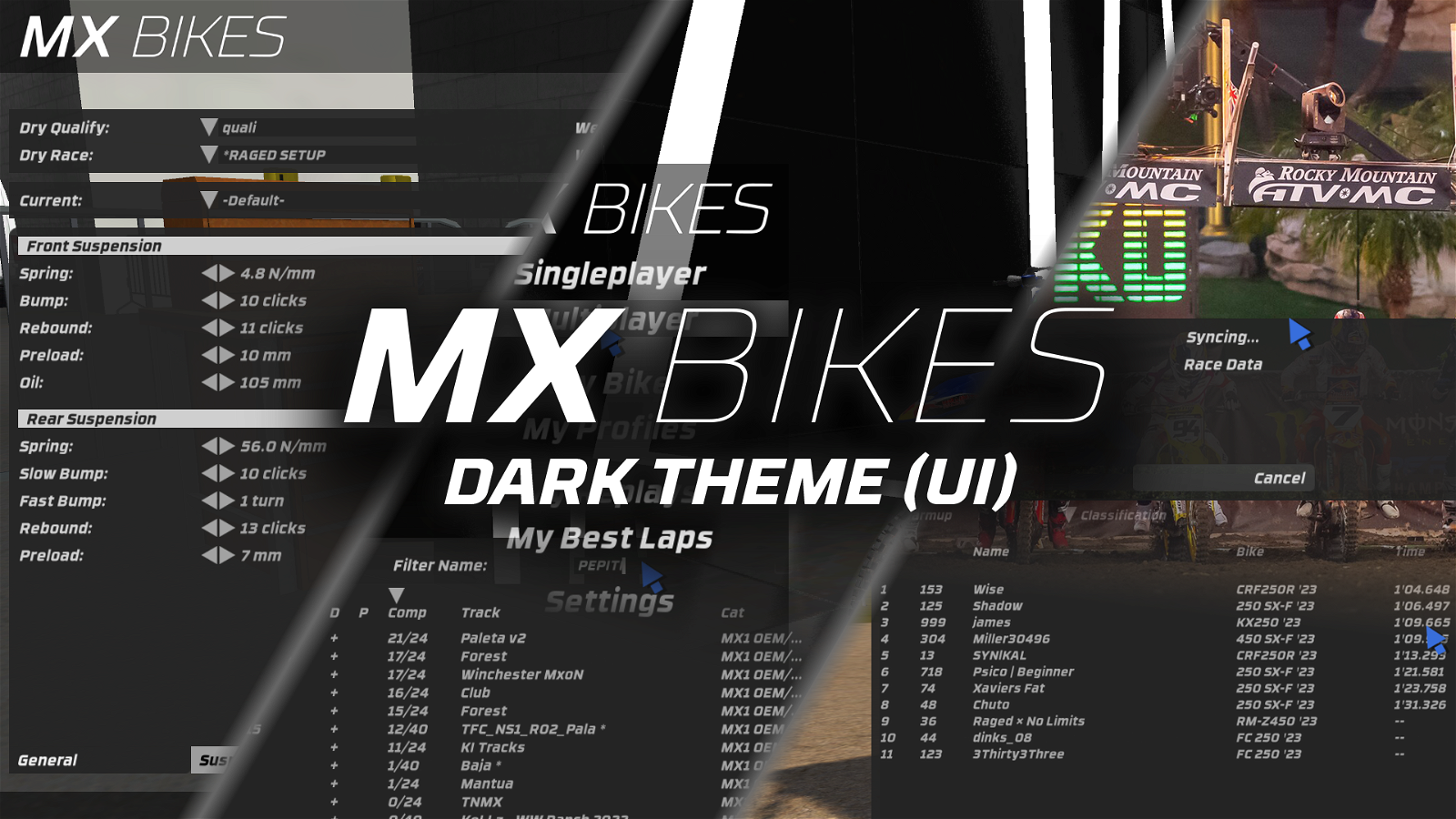 Dark Theme (UI) – MXB-Mods.com